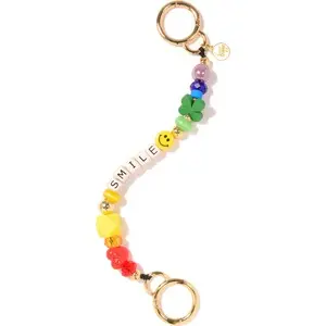 VENESSA ARIZAGA Town Bag/key Leash - Rainbow