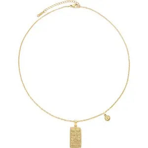 PETIT MOMENTS Zodiac Pendant Necklace - Goldibra