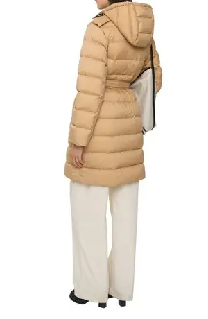 Burberry Kent Belted Down Puffer Jacket