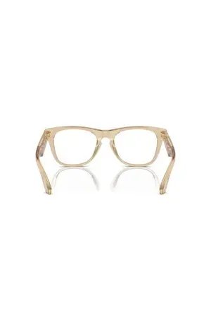 Burberry 51mm Square Eyeglasses - Beige