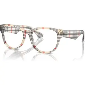 Burberry 53mm Phantos Optical Glasses - Brown