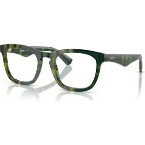 Burberry 53mm Square Optical Glasses - Green