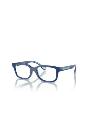 Burberry 50mm Rectangle Optical Glasses - Blue