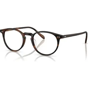 Oliver Spencer 45mm Phantos Optical Glasses - Brown