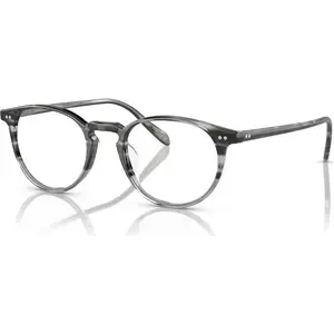 Oliver Spencer 45mm Phantos Optical Glasses - Grey