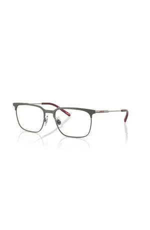 ARNETTE 53mm Rectangle Optical Glasses - Grey