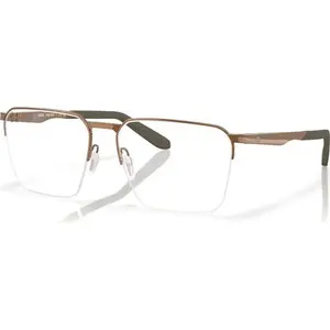 COSTA 55mm Square Eyeglasses - Brown