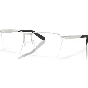 COSTA 55mm Square Eyeglasses - Silver