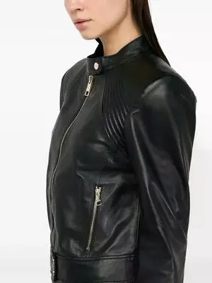 Liu Jo Zip-front Leather Jacket