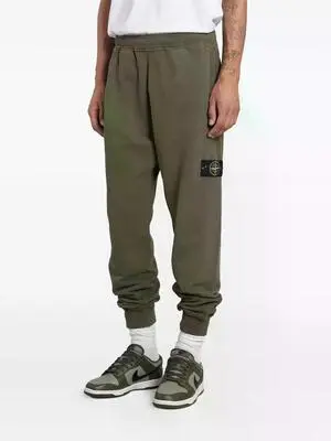 Stone Island Logo-patch Cuffed Track Pants