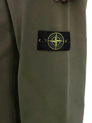 Stone Island Logo-patch Cuffed Track Pants