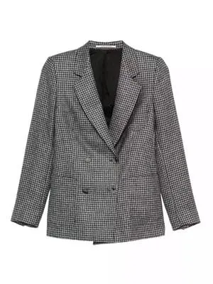 Tagliatore Houndstooth Single-breasted Blazer