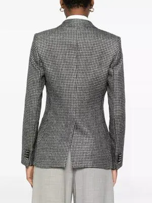 Tagliatore Houndstooth Single-breasted Blazer