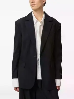 HERSKIND Pinstripe Single-breasted Blazer