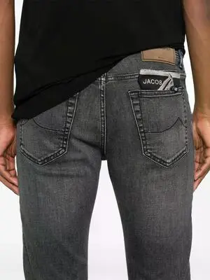 Jacob Cohen Logo-patch Jeans