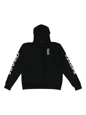 Chrome Hearts Vertical Logo Hoodie - Black