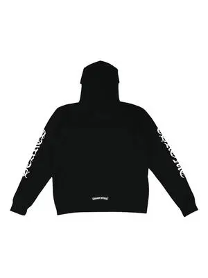 Chrome Hearts Vertical Logo Hoodie - Black