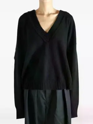 ZIGGY CHEN V-neck Wool Sweater