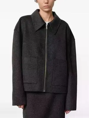 HERSKIND Zip-front Patch-pocket Jacket