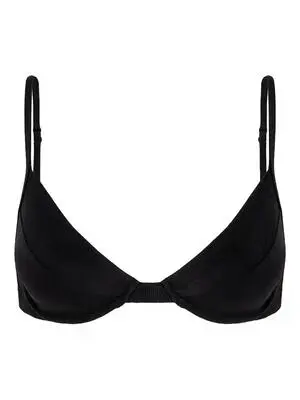 LENNY NIEMEYER Textured Triangle Bikini Top - Black