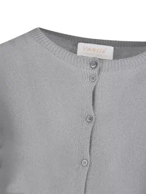 VANISÈ Cashmere Cardigan With Patch Pockets
