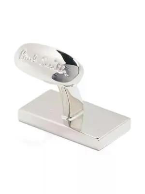 Paul Smith Logo-engraved Cufflinks - Silver