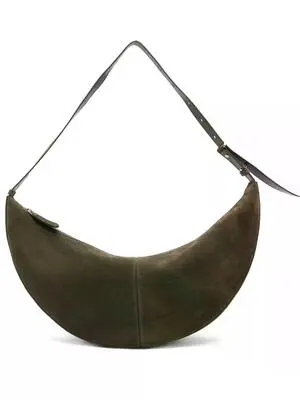 Proenza Schouler Slide Suede Shoulder Bag - Green