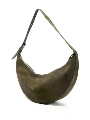 Proenza Schouler Slide Suede Shoulder Bag - Green