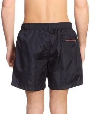 Moncler Logo Patch Swim Shorts