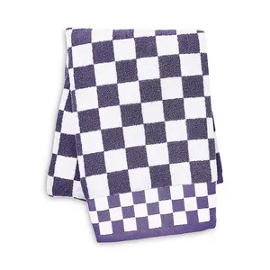 MACKENZIE-CHILDS Check Bath Towel - Plum Check