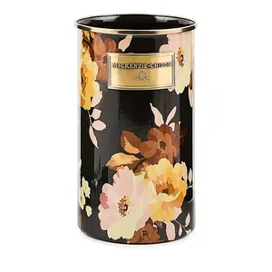 MACKENZIE-CHILDS Wild Rose Brown Utensil Holder - No Color