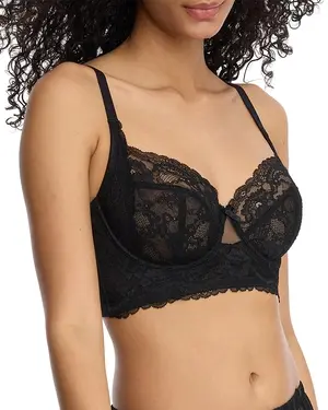 SKARLETT BLUE Minx Longline Side Support Lace Bra