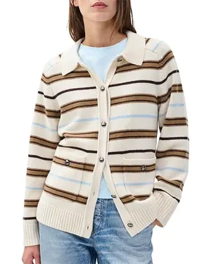 Rag & Bone Peggy Wool Oversized Cardigan