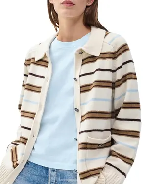 Rag & Bone Peggy Wool Oversized Cardigan