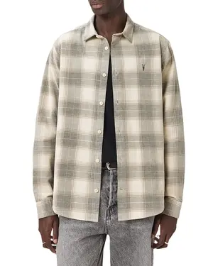 ALLSAINTS Yuki Relaxed Fit Long Sleeve Shirt