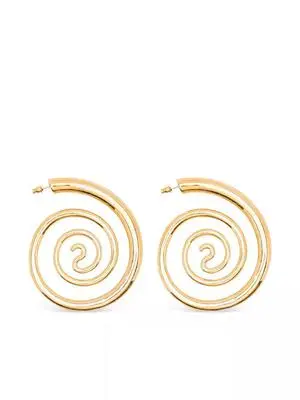 PANCONESI Spiral Serpent Single Earring - Gold