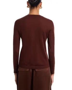 Co Long Sleeved Cashmere Crewneck Top