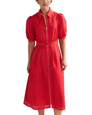 PHASE EIGHT Carey Checkered Midi Dress