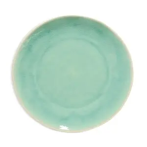 HUDSON PARK COLLECTION Sintra Dinner Plate Exclusive - Aqua