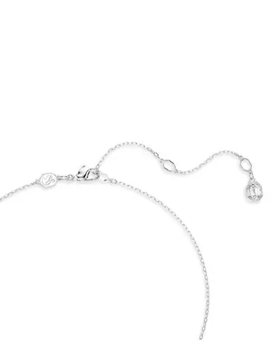 SWAROVSKI Una Crystal Angelic Reversible Lariat Necklace - Silver