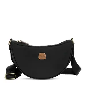 Bric'S X-travel Mini Halfmoon Bag - Black
