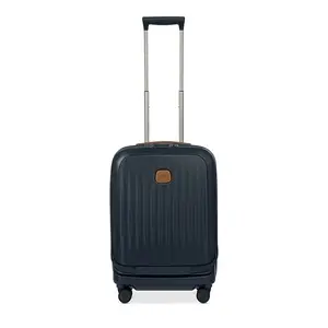 Bric'S Taormina 21-inch Expandable Pocket Spinner Suitcase - Blue