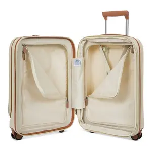 Bric'S Taormina 21-inch Expandable Pocket Spinner Suitcase - Cream
