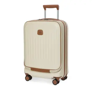 Bric'S Taormina 21-inch Expandable Pocket Spinner Suitcase - Cream