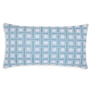 JOHN ROBSHAW Bolster Decorative Pillow - Vedika Light Indigo