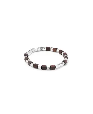 UNODE50 Sterling Plated Beaded Bracelet