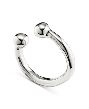 UNODE50 18k -plated Bracelet With Interchangeable Ball Detail - Silver