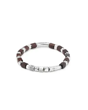 UNODE50 18k -plated Bracelet With Interchangeable Ball Detail - Silver