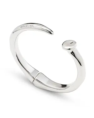 UNODE50 Sterling -plated Bangle Bracelet - Silver