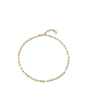 UNODE50 Mini Linkline Charm Necklace - Gold